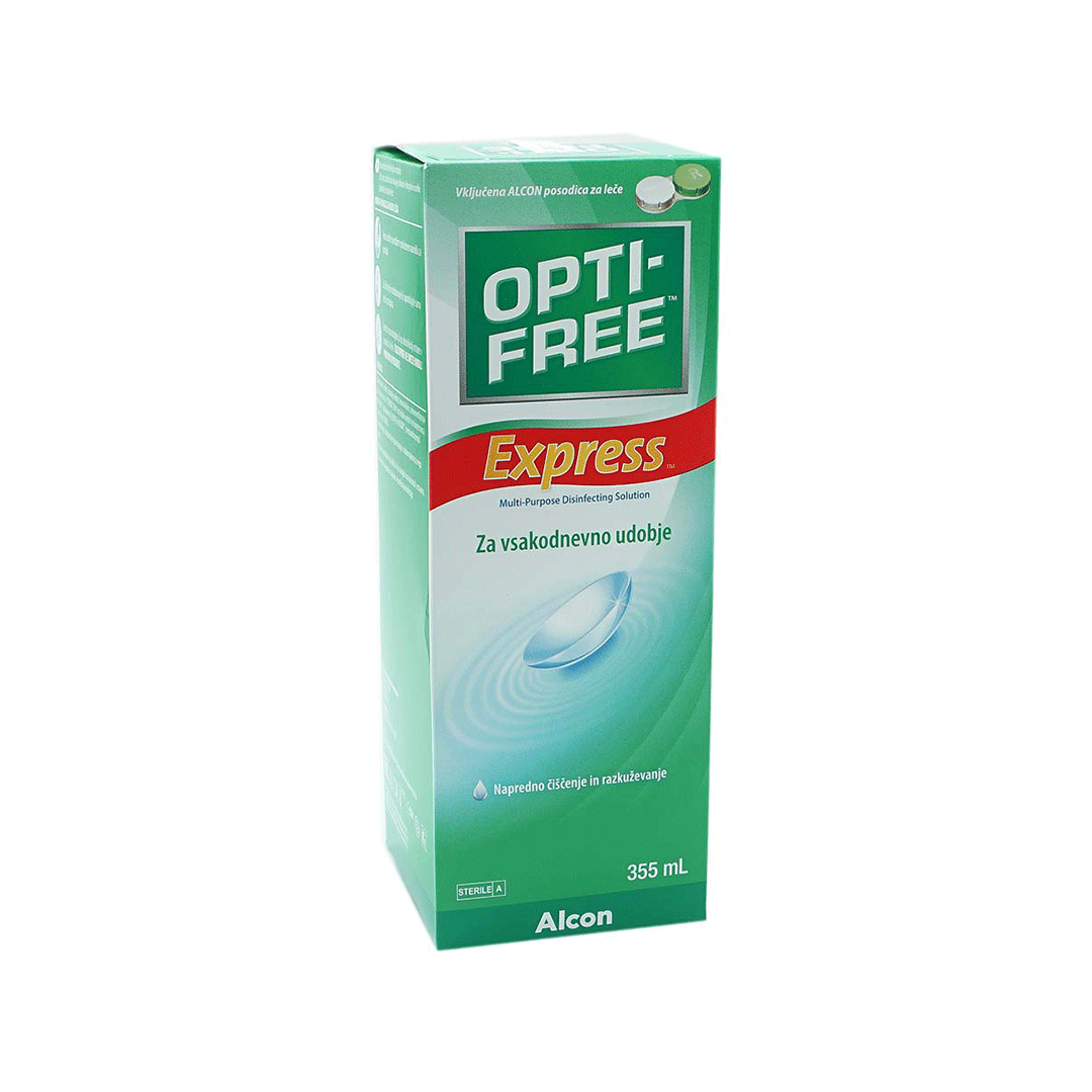 OPTI-FREE EXPRESS OTOPINA ZA LEĆE 355ML › Zdravo.ba