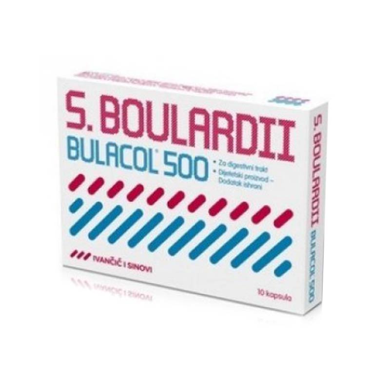 S.Boulardii Bulacol 500 mg 10 kapsula › Zdravo.ba
